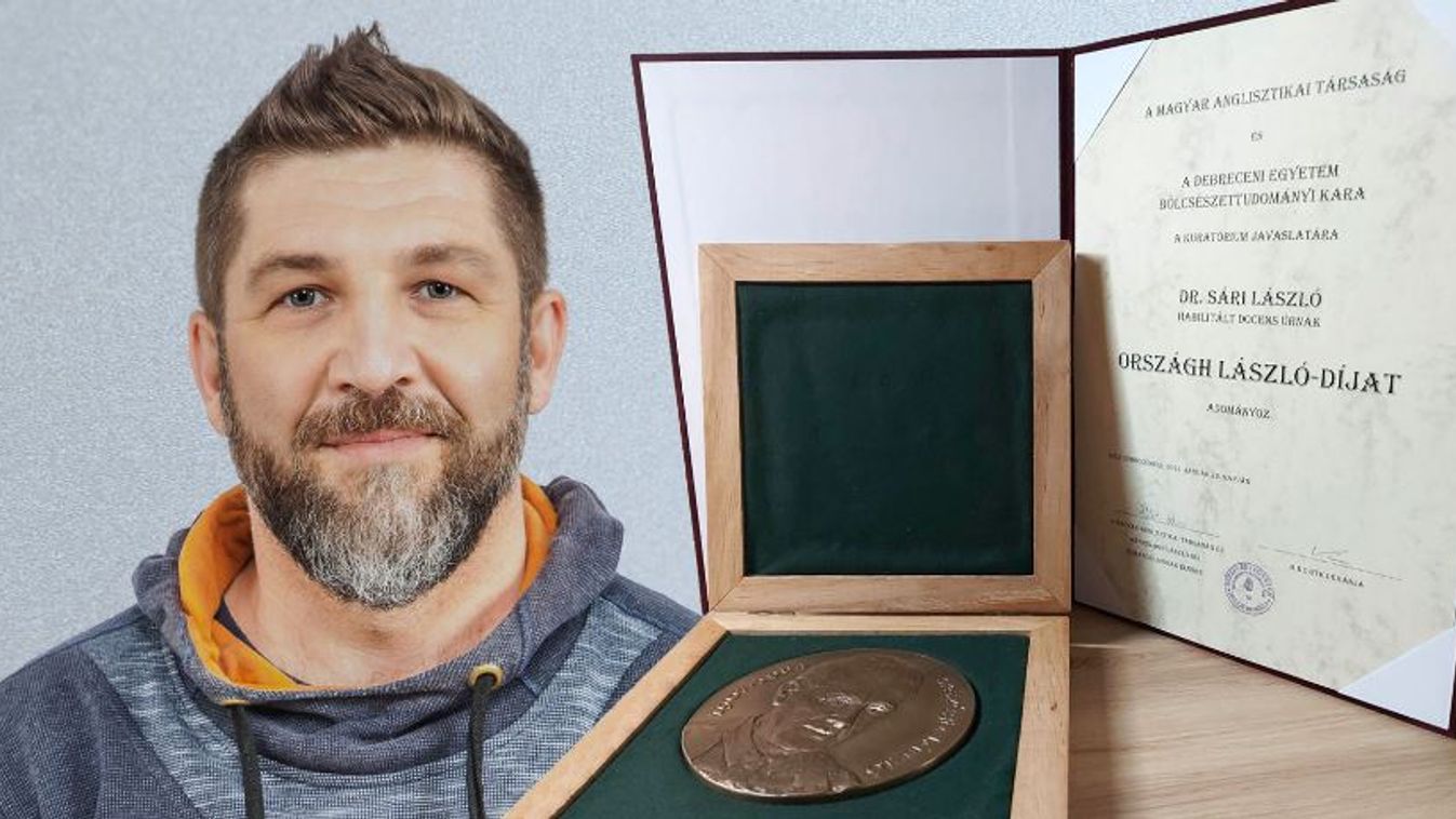 BAMA - Újabb díjjal büszkélkedhet a pécsi egyetem, Sári László munkáját ismerték el